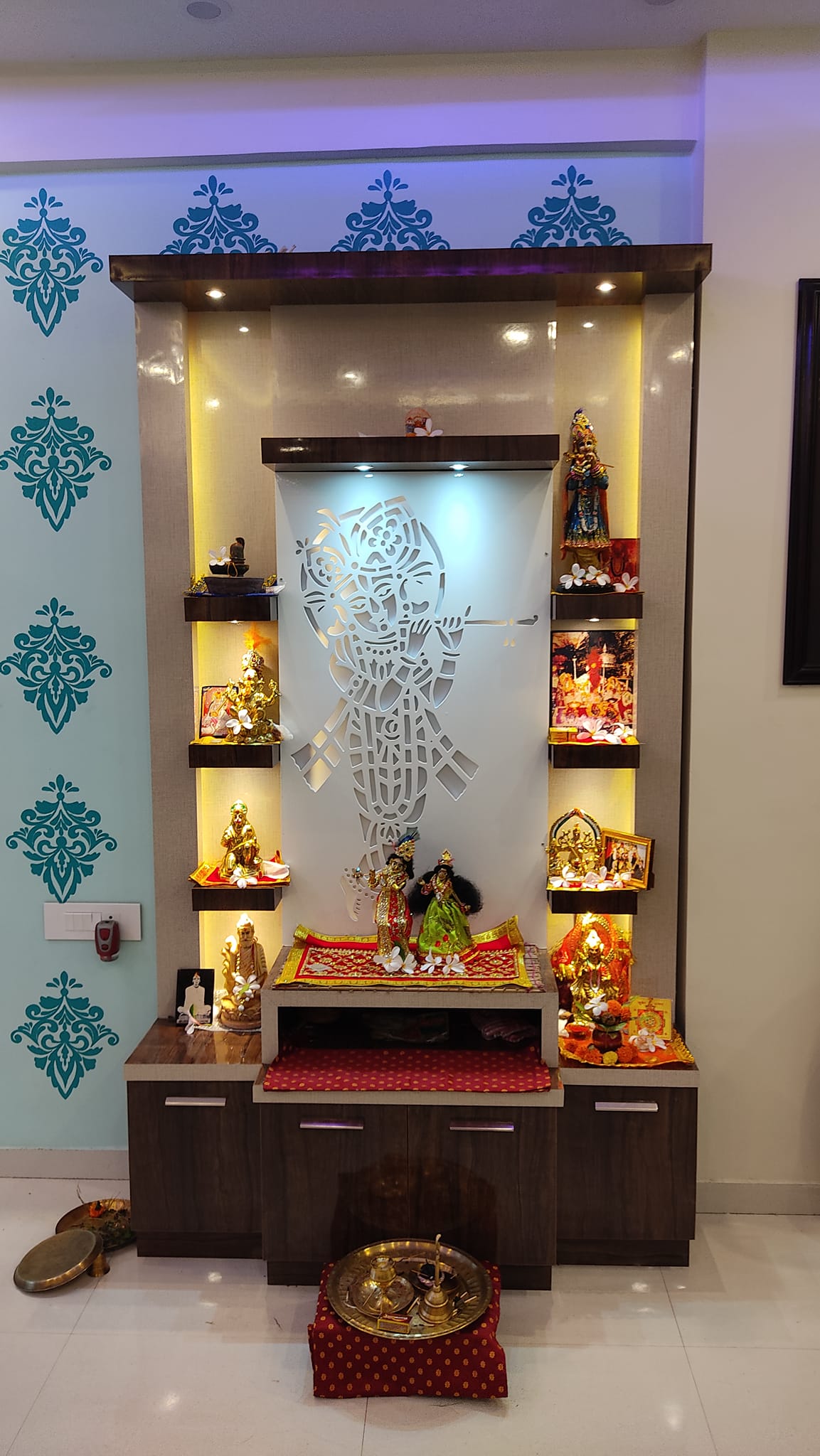 15 Puja Unit Design Ideas By Kolkata s Best Interior Designer